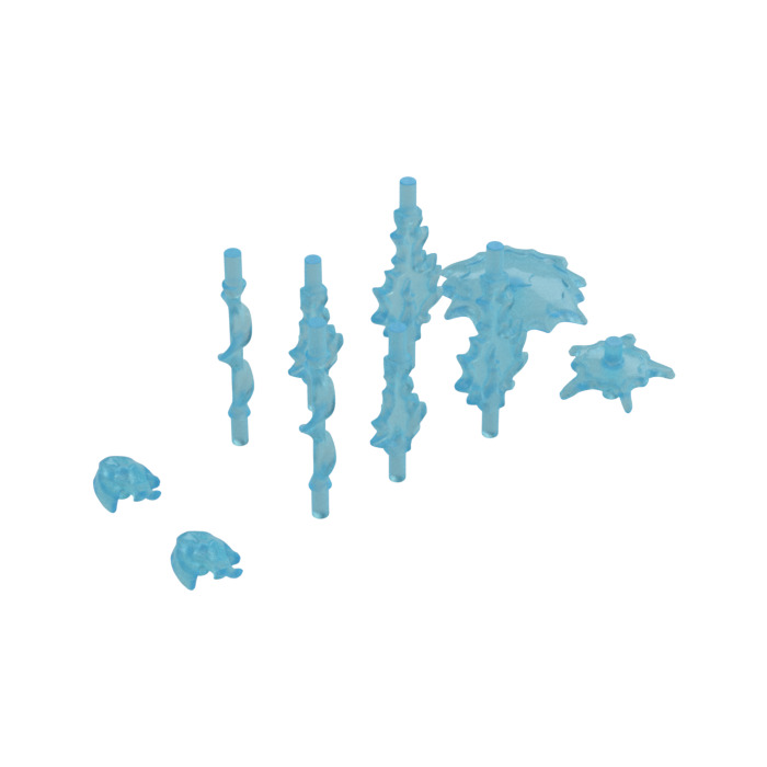 LEGO Transparent Light Blue Power Burst Pack (35032) | Brick Owl - LEGO ...