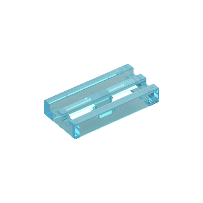 LEGO Tile 1 x 2 Grille (with Bottom Groove) (2412 / 30244) | Brick Owl ...