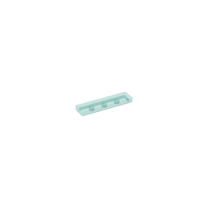 LEGO Transparent Light Blue Tile 1 x 4 (2431 / 35371) | Brick Owl ...