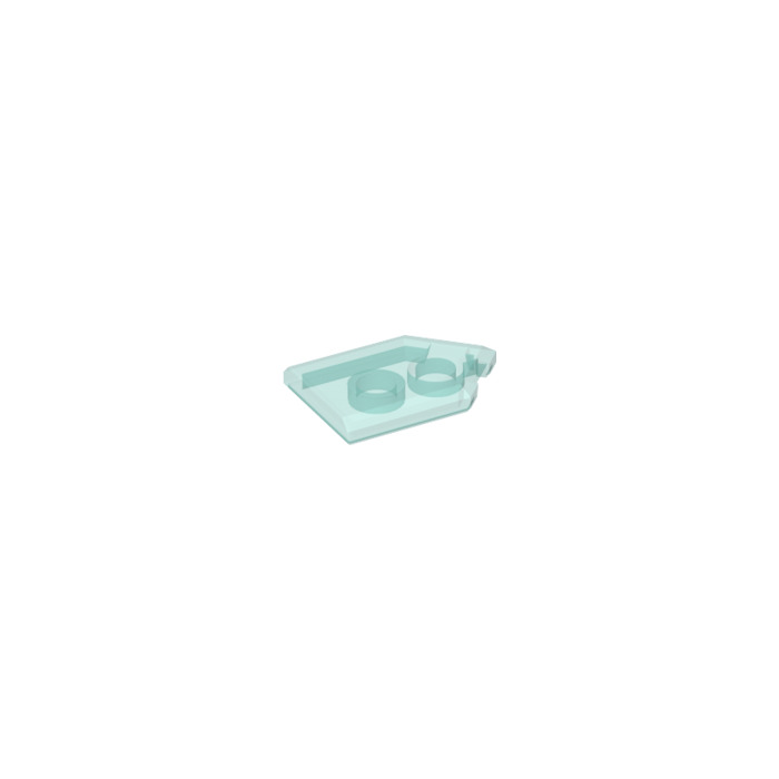 LEGO Transparent Light Blue Tile 2 x 3 Pentagonal (22385 / 35341 ...