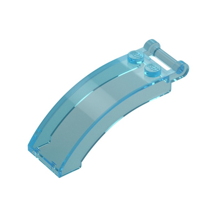 LEGO Transparent Light Blue Windscreen 2 x 5 x 2 with Handle (35375 / ...