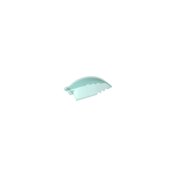 LEGO Transparent Light Blue Windscreen 8 x 4 x 2 with Handle (23448 / ...