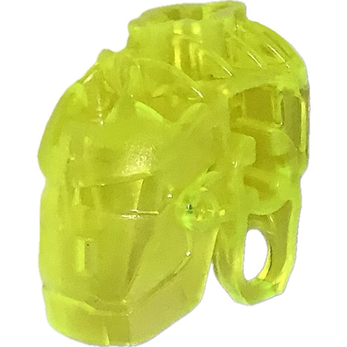 LEGO Transparent Neon Green Bionicle Head Base (64262) Comes In | Brick ...