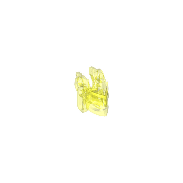 LEGO Transparent Neon Green Bionicle Head Connector Block (Toa Okoto ...
