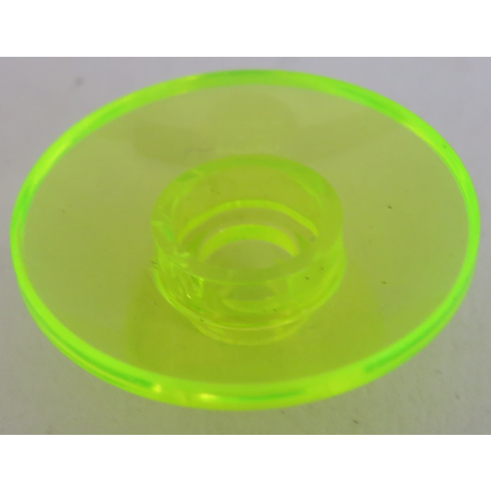 LEGO Transparent Neon Green Dish 2 x 2 (4740) | Brick Owl