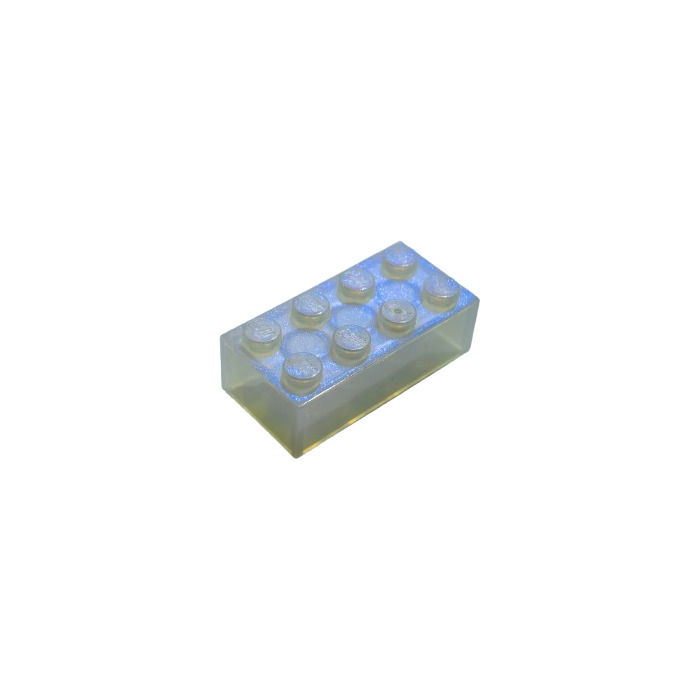 LEGO Transparent Opal Brick 2 x 4 (3001 / 3556) | Brick Owl - LEGO ...