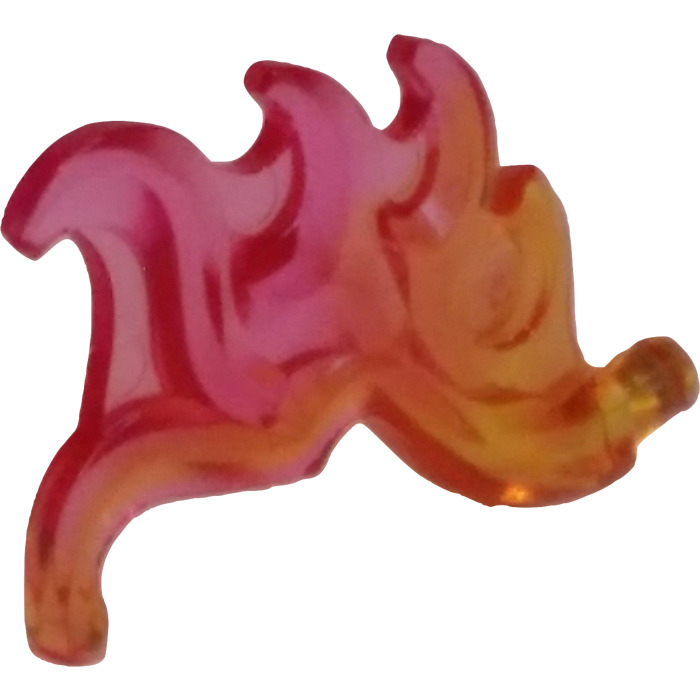 LEGO Fire Wing with Transparent Dark Pink Marbling (29331) | Brick Owl ...