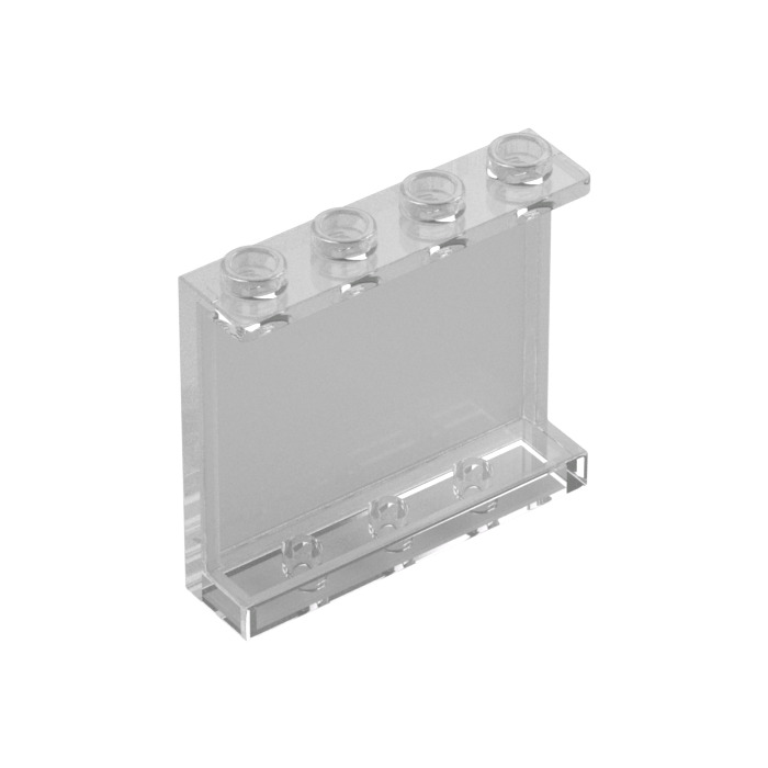LEGO Transparent Panel 1 x 4 x 3 with Side Supports (35323 / 60581 ...