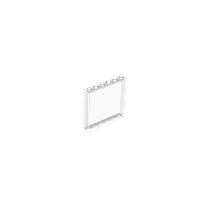 LEGO Transparent Panel 1 x 6 x 5 (59349) | Brick Owl