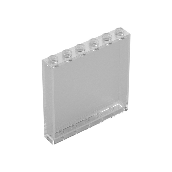 LEGO Transparent Panel 1 x 6 x 5 (59349) | Brick Owl