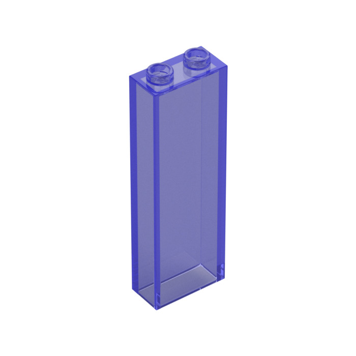 LEGO Transparent Purple Brick 1 x 2 x 5 (2454) | Brick Owl