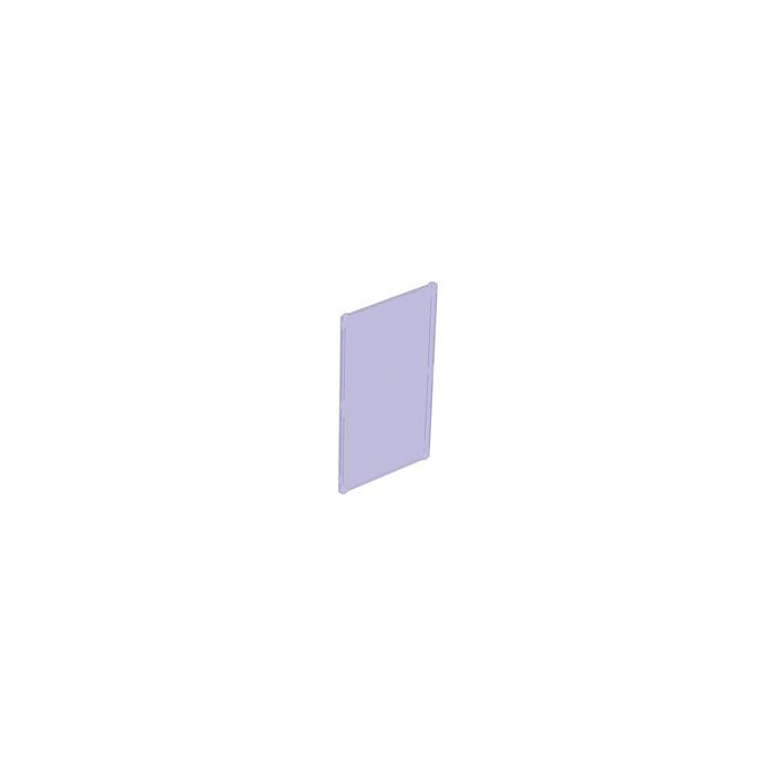 LEGO Transparent Purple Glass for Window 1 x 4 x 6 (35295 / 60803 ...