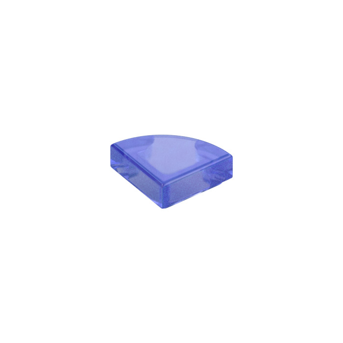 LEGO Transparent Purple Opal Tile 1 x 1 Quarter Circle (25269) | Brick Owl
