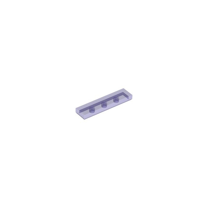 LEGO Transparent Purple Tile 1 x 4 (2431) | Brick Owl