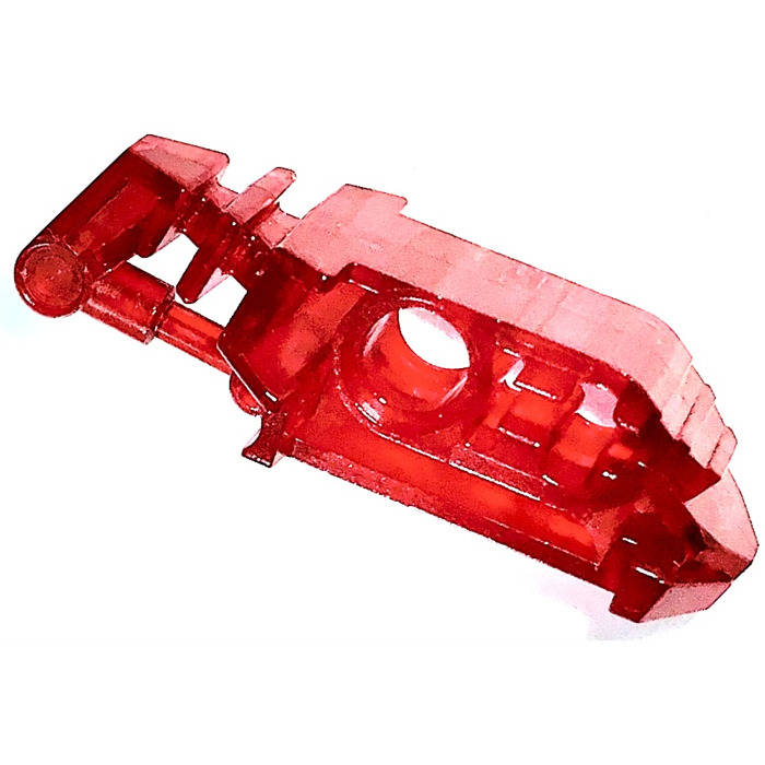 LEGO Transparent Red Bionicle Eye / Brain Stalk (Toa Metru) (47313 ...