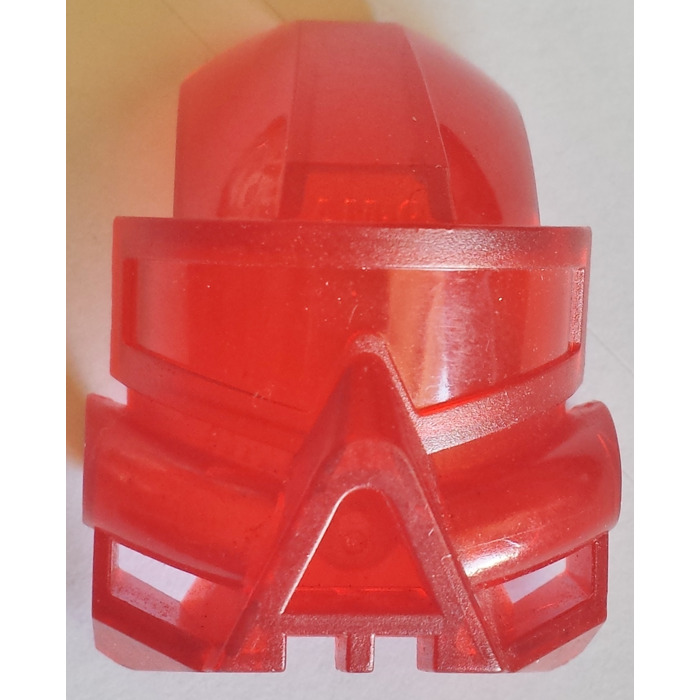 LEGO Transparent Red Bionicle Kaukau Mask (32571) | Brick Owl - LEGO ...