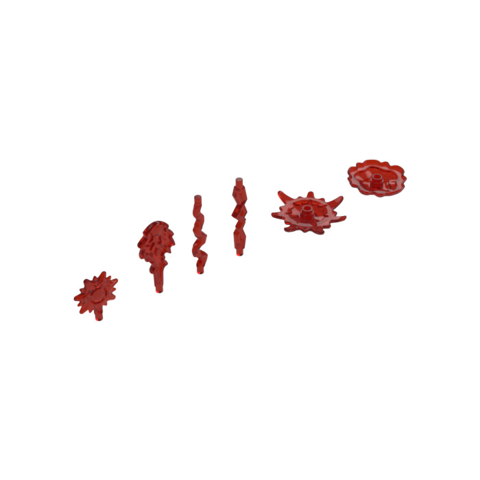 LEGO Transparent Red Magic Spells Accessory Pack (3473) | Brick Owl ...