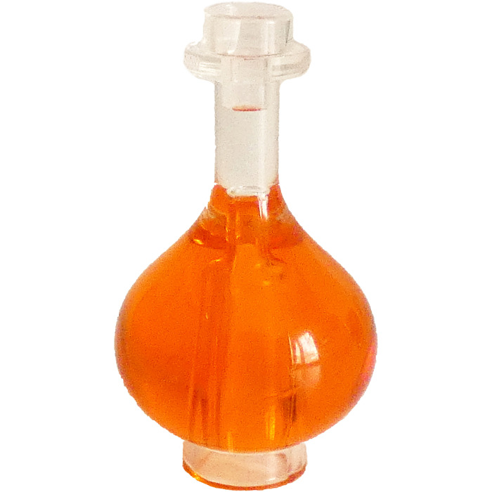 LEGO Round Bottom Flask with Transparent Orange (5608) | Brick Owl ...