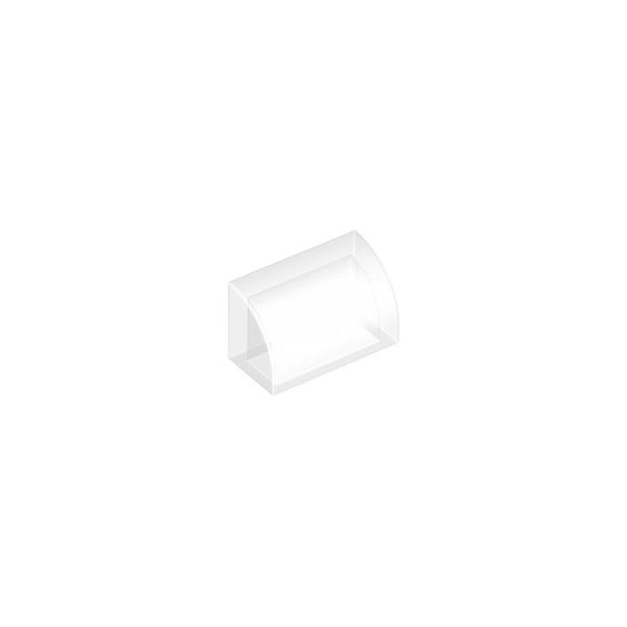 LEGO Transparent Slope 1 x 2 Curved (7134 / 37352) | Brick Owl