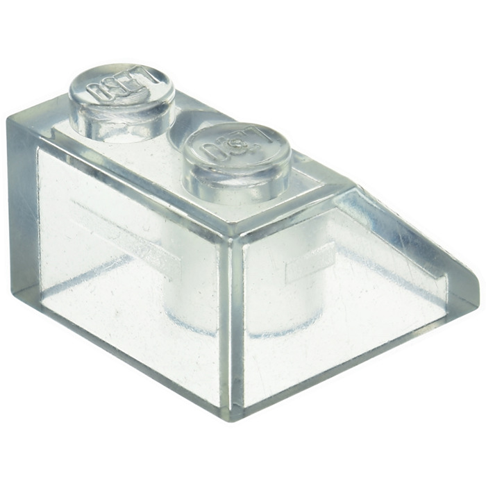 LEGO Slope 2 x 2 (45°) with Frosted Horizontal Stripe | Brick Owl ...