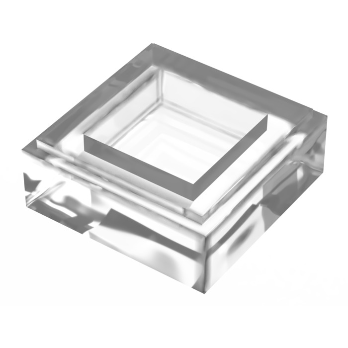 LEGO Transparent Tile 1 x 1 with Groove (3070 / 113480) | Brick Owl