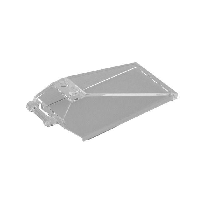 LEGO Transparent Windscreen 4 x 8 x 2 with Handle (21849 / 35328 ...