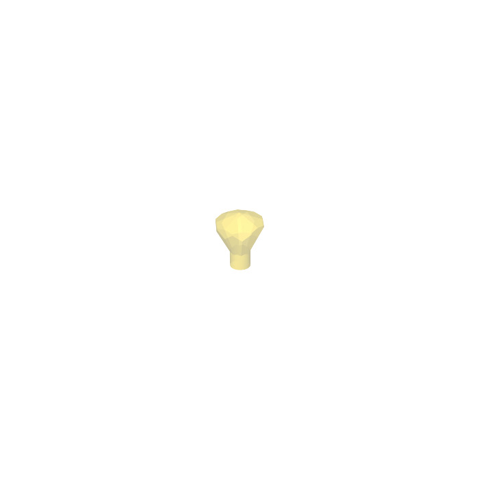 LEGO Transparent Yellow Diamond (28556 / 30153) | Brick Owl - LEGO ...