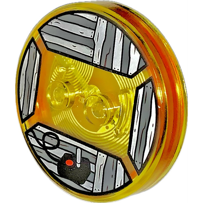 LEGO Transparent Yellow Dimensions Stand with Adventure Time (18868 / ...