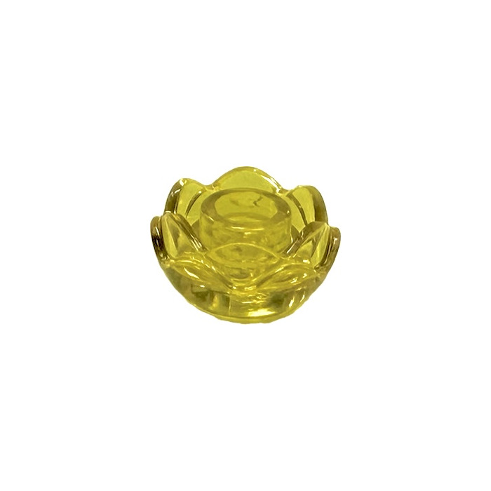 LEGO Transparent Yellow Flower with 2 Layers (5904) | Brick Owl - LEGO ...