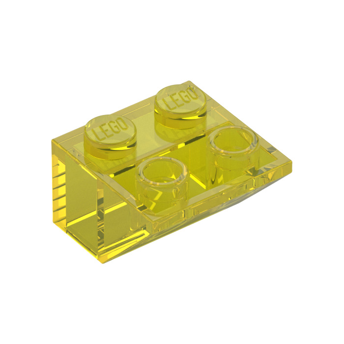 LEGO Transparent Yellow Slope 2 x 2 (45°) Inverted (3660 / 7261 ...