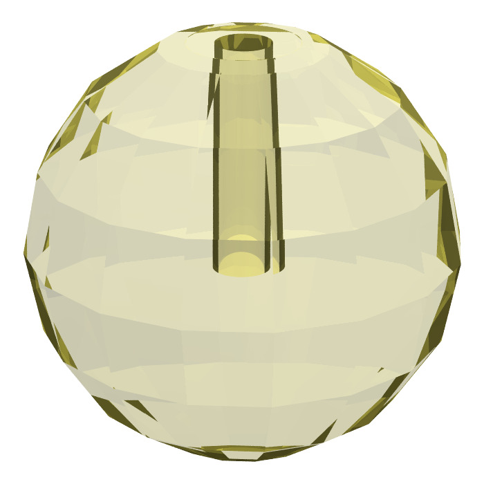 LEGO Transparent Yellow Technic Bionicle Ball 16.5 mm (54821) | Brick ...