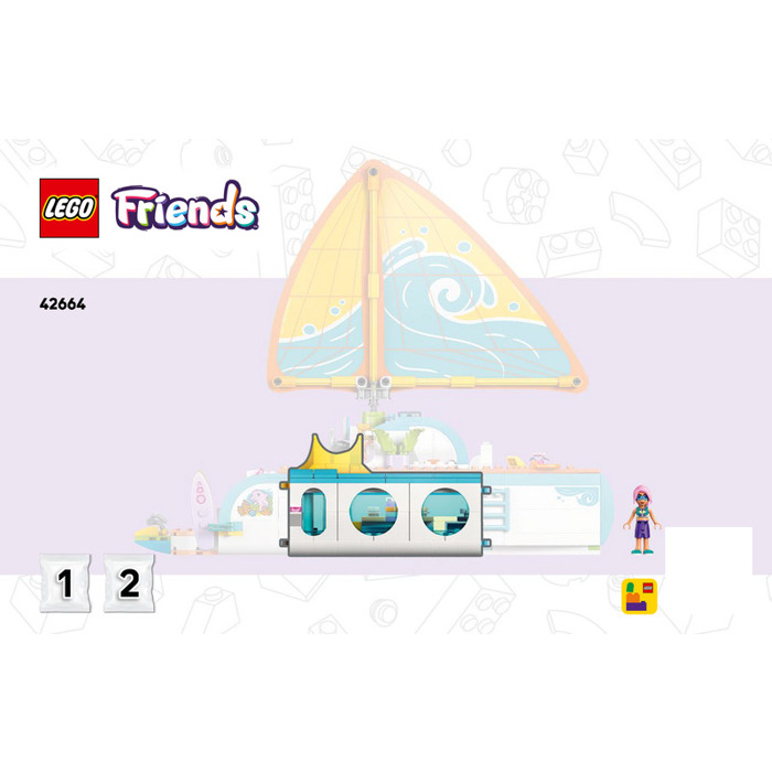 LEGO Travel Boat Adventure Set 42664 Instructions | Brick Owl