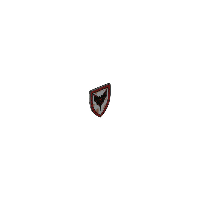 LEGO Triangular Shield (Long) with Bat (3846 / 63042) | Brick Owl