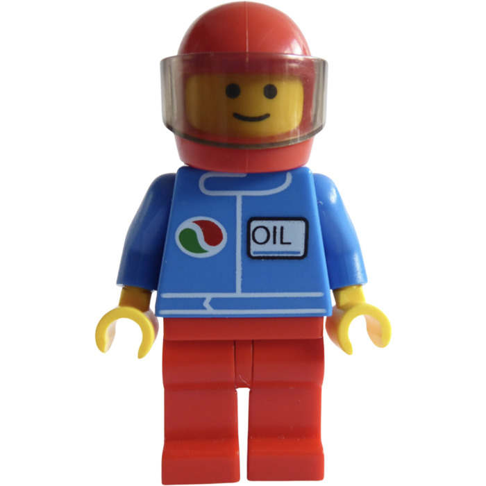 LEGO Truck Driver with Octan/Oil Logos Minifigure | Brick Owl - LEGO ...