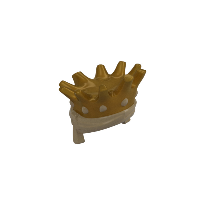 LEGO Turban with Pearl Gold Crown (5478) | Brick Owl - LEGO Marketplace
