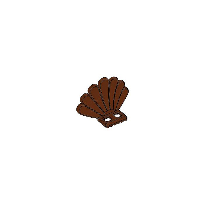 LEGO Turkey Fan Tail (1612) | Brick Owl - LEGO Marketplace