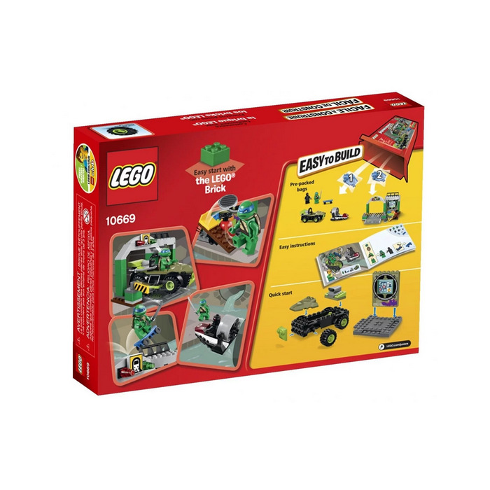 LEGO Turtle Lair Set 10669 Packaging Set | Brick Owl - LEGO Marketplace
