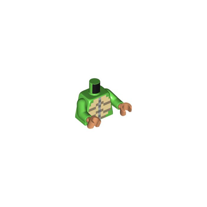 LEGO Turtle Skin Warrior Minifig Torso (973 / 76382) | Brick Owl - LEGO ...