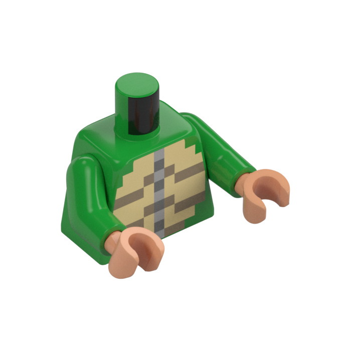 LEGO Turtle Skin Warrior Minifig Torso (973 / 76382) | Brick Owl - LEGO ...