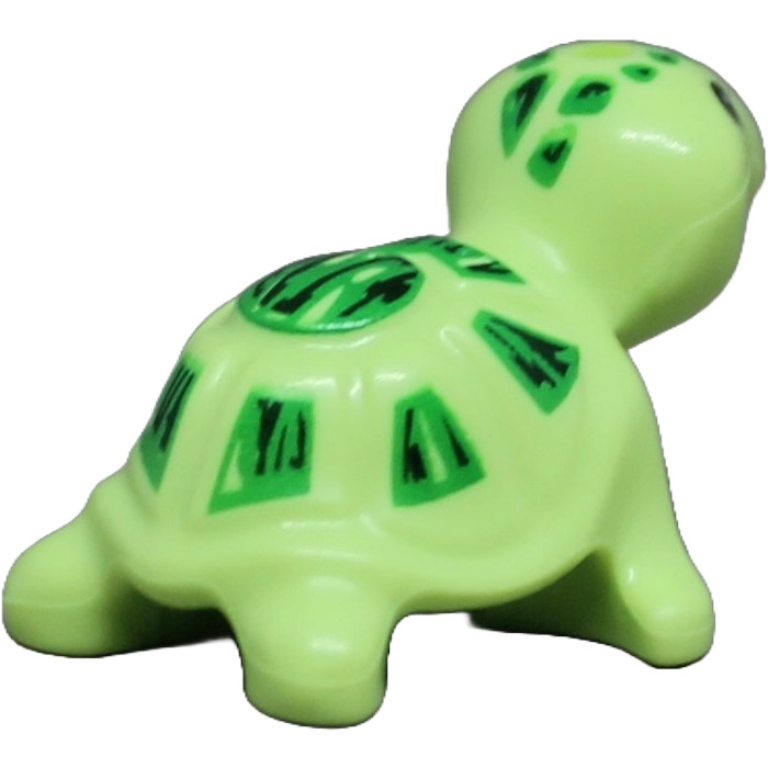 LEGO Turtle (Walking) with Green and Black Marks (11603 / 107103 ...