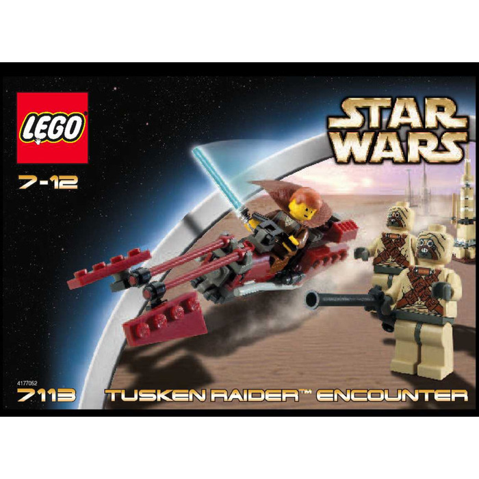 LEGO Tusken Raider Encounter Set 7113 Instructions Set | Brick Owl ...