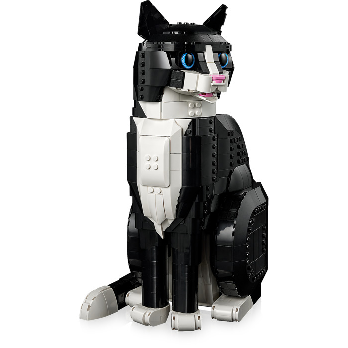 LEGO Tuxedo Cat Set 21349 | Brick Owl