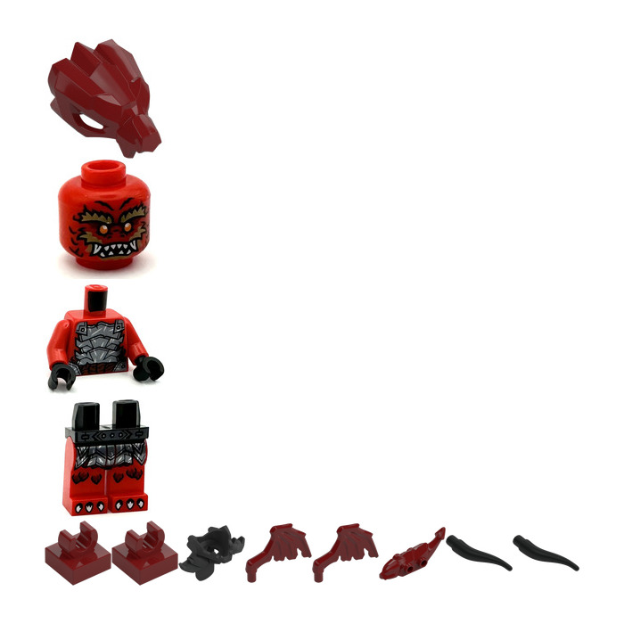 LEGO Tyr with Dragon Backpack Minifigure | Brick Owl - LEGO Marketplace