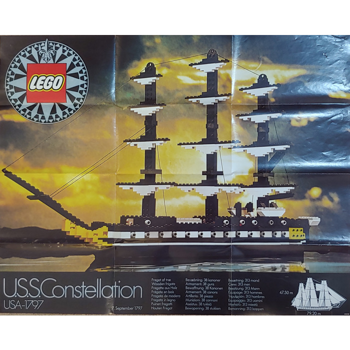 LEGO U.S.S. Constellation Poster (10021) (45758) | Brick Owl - LEGO ...