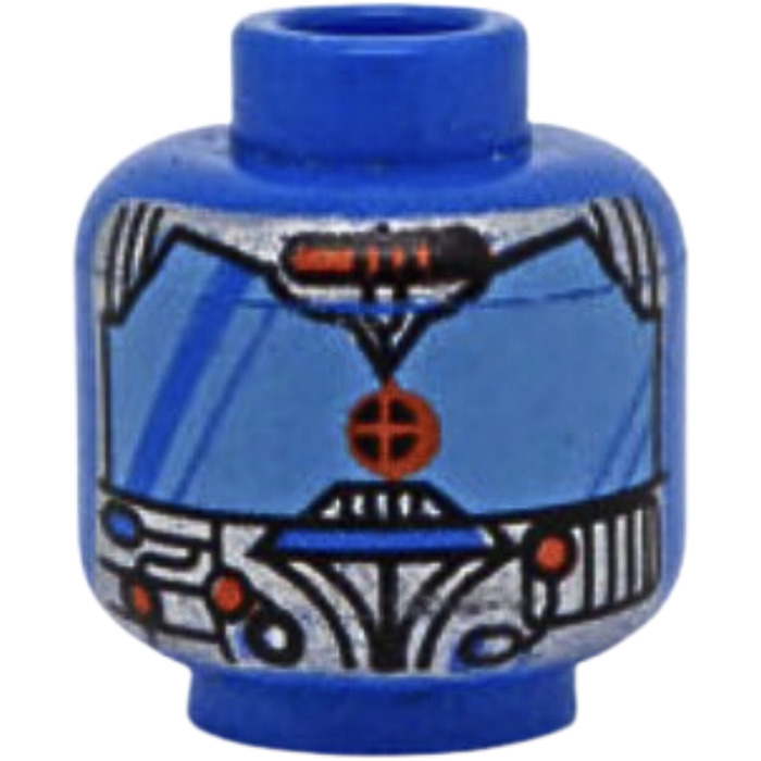 LEGO UFO Droid Blue Head (3626) | Brick Owl - LEGO Marketplace