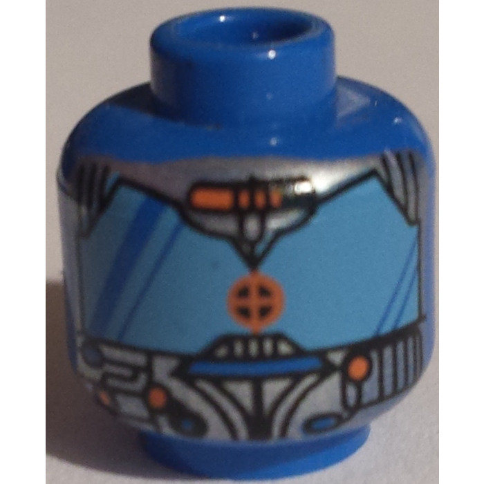 LEGO UFO Droid Blue Head (3626) | Brick Owl - LEGO Marketplace