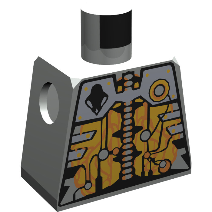 LEGO UFO Droid Blue Torso without Arms (973) | Brick Owl - LEGO Marketplace