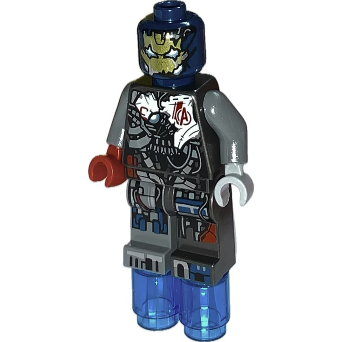 LEGO Ultron MK1 with Dark Blue Head with Foot Thrusters Inventory ...