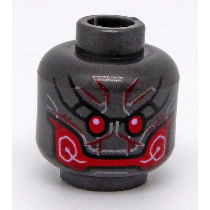 LEGO Ultron Prime Minifigure Head (3626 / 20958) | Brick Owl