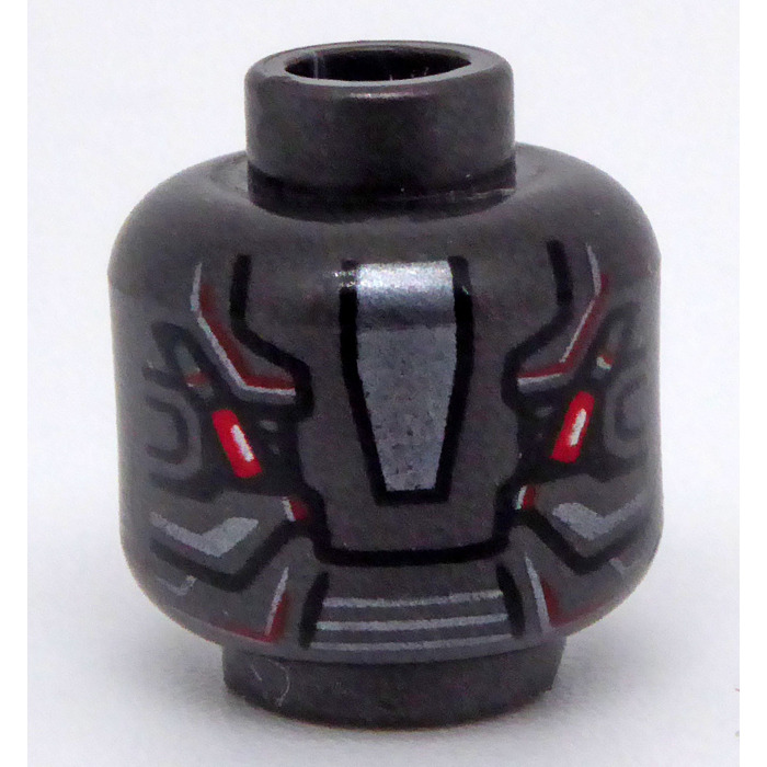 LEGO Ultron Prime Minifigure Head (3626 / 20958) | Brick Owl